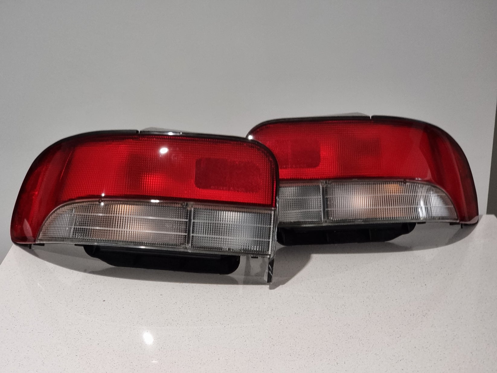 DISCOUNTED TO MOVE!! GF8 STi Tail Lights - RARE Red & Clear HATCH/Wago ...